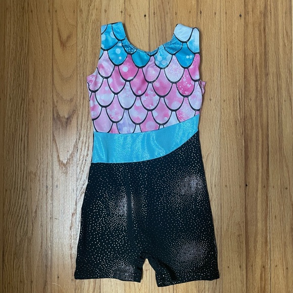 Other | Mermaid Scale Gymnastics Leotard | Poshmark